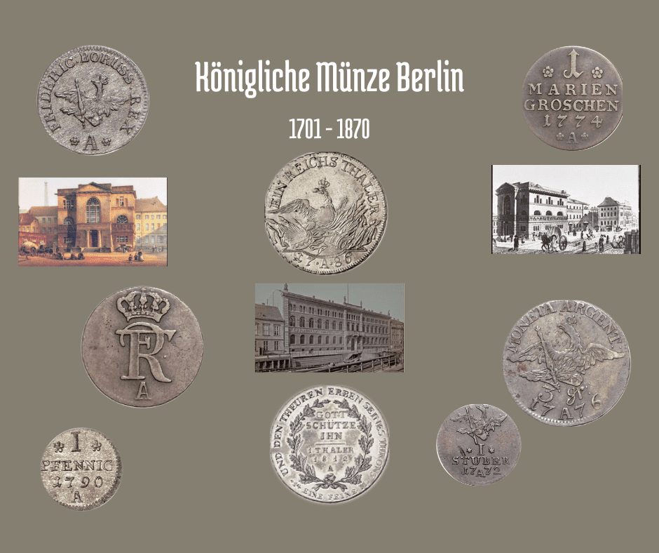 Die königliche Münze zu Berlin 1701-1870 | Bedeutend für Preußen